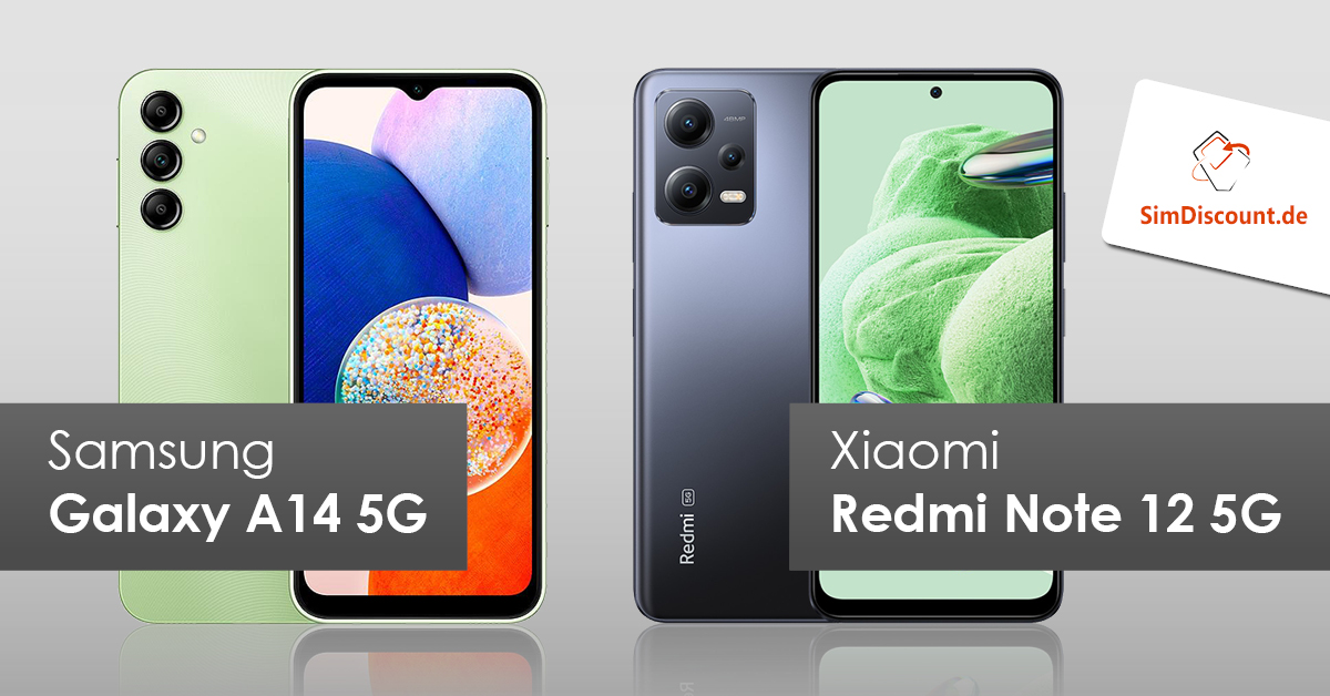Samsung VS. Xiaomi: Galaxy A14 und Redmi Note 12 im Vergleich